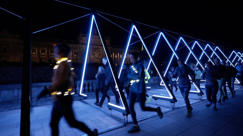 Light run: city center - Nobel Prize Museum
